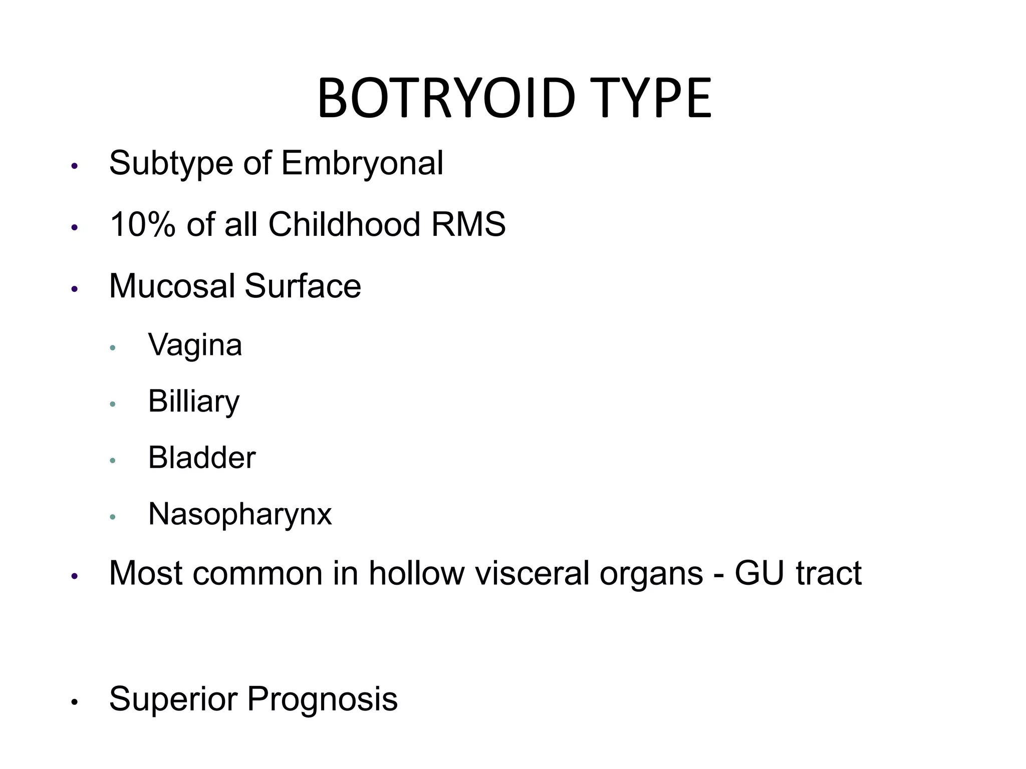 Rhabdomyosarcoma | PPTX