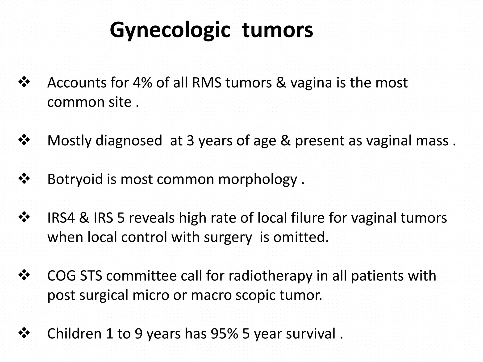 Rhabdomyosarcoma | PPTX