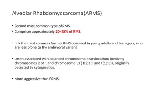 management of the Rhabdomyosarcoma.pptx