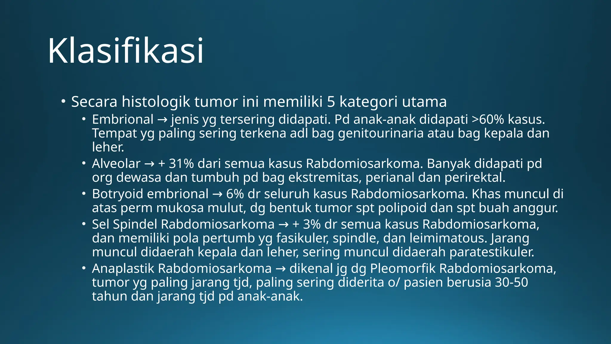 RHABDOMYOSARCOMA tumor of the orbita with another picture | PPTX