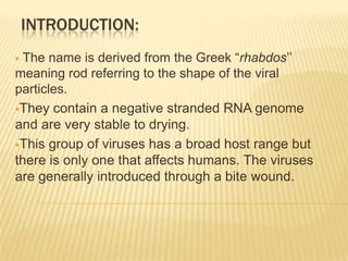 Rhabdo virus | PPTX