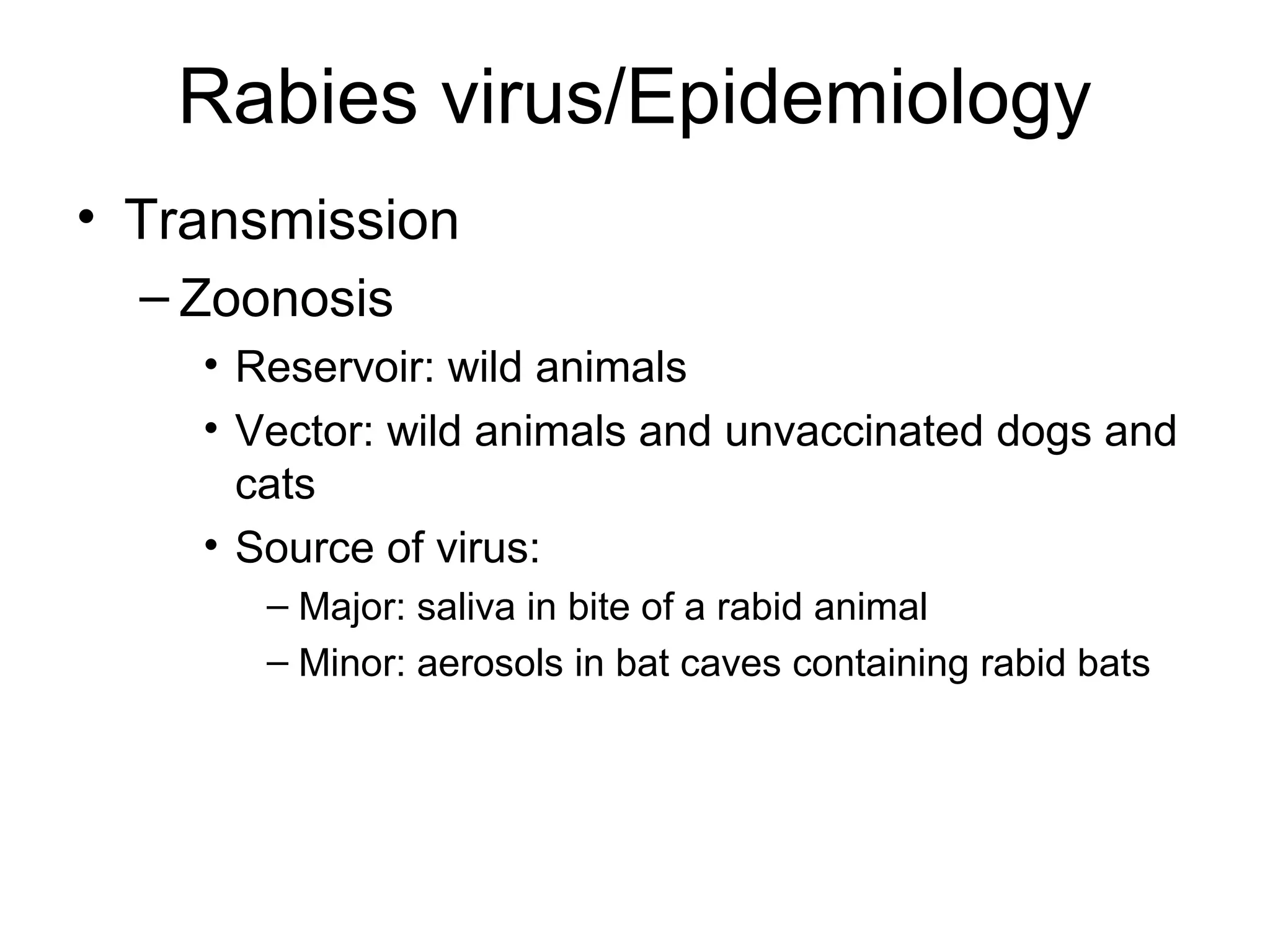 Rhabdoviruses | PPT
