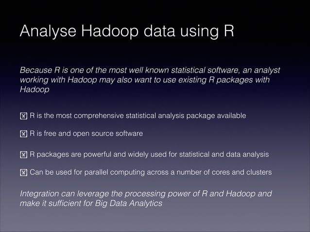 Integrating R And Hadoop Text Mining And Sentiment Analysis Ppt
