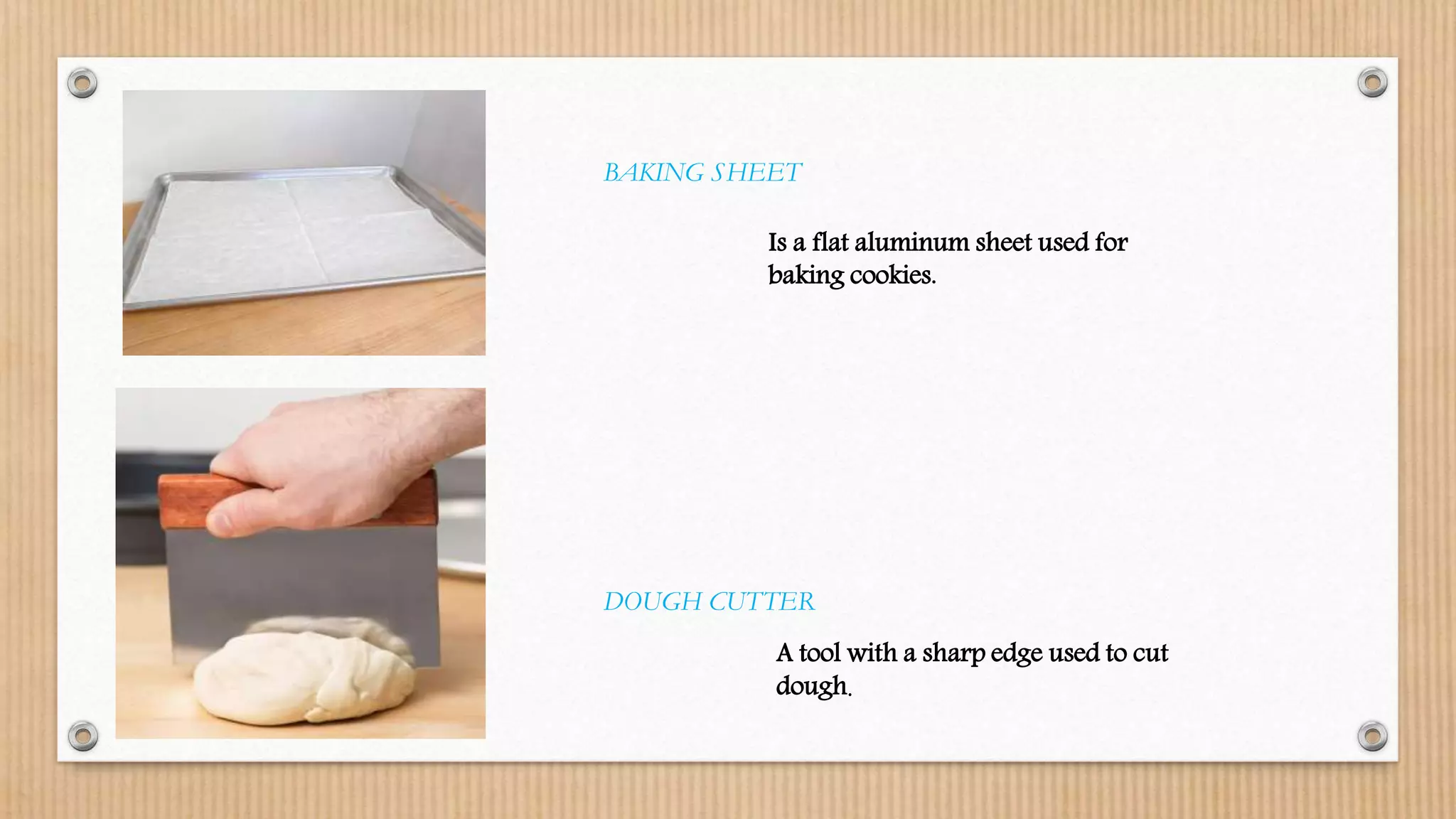 tools and equipment used for baking pandesal [autosaved] | PPTX