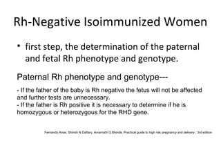 Rh alloimmunization | PPT
