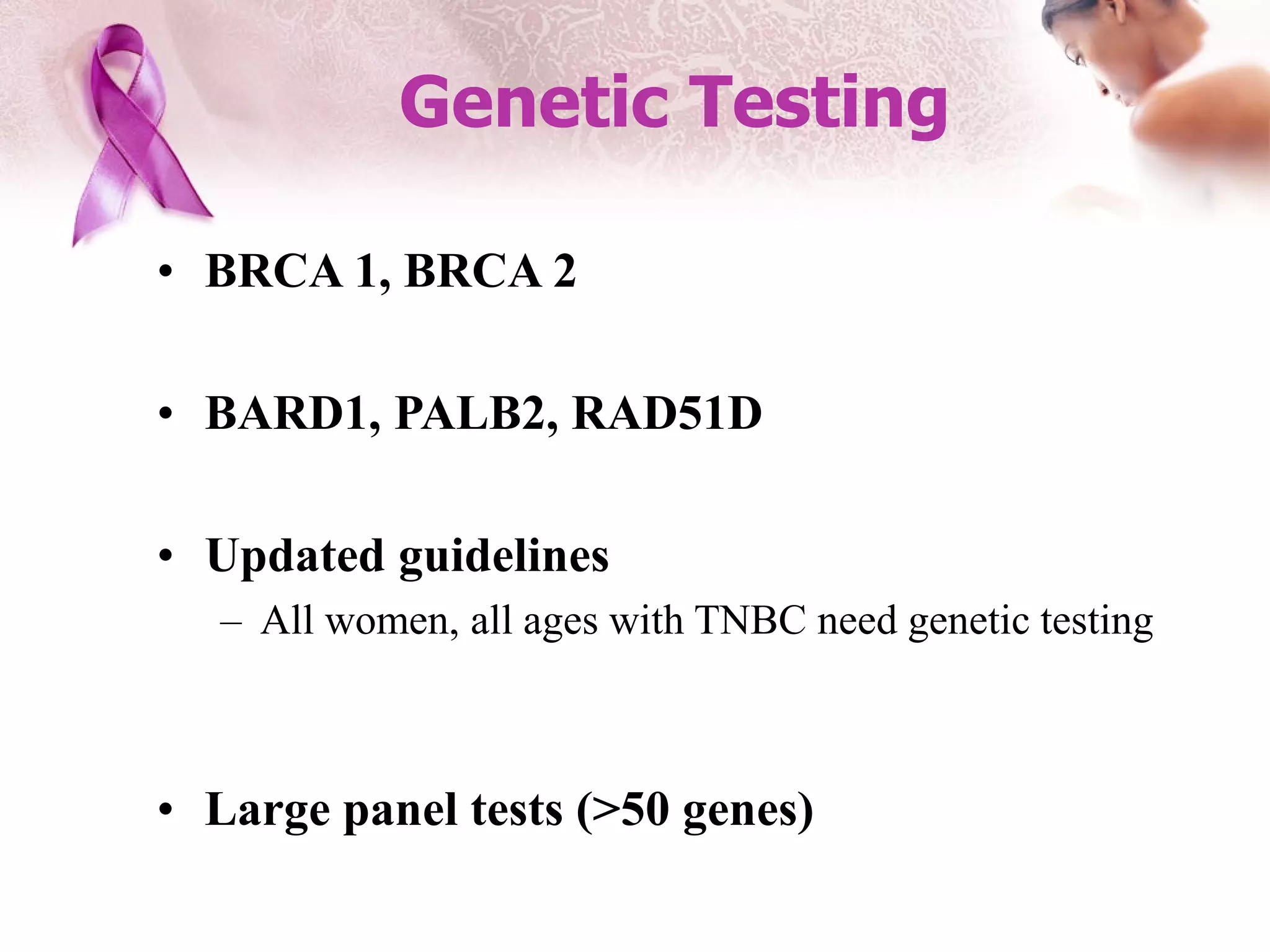 Optimizing the Management of Early-stage TNBC: Symptoms, Treatments ...