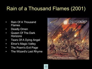 Rhapsody Of Fire | PPT | Free Download