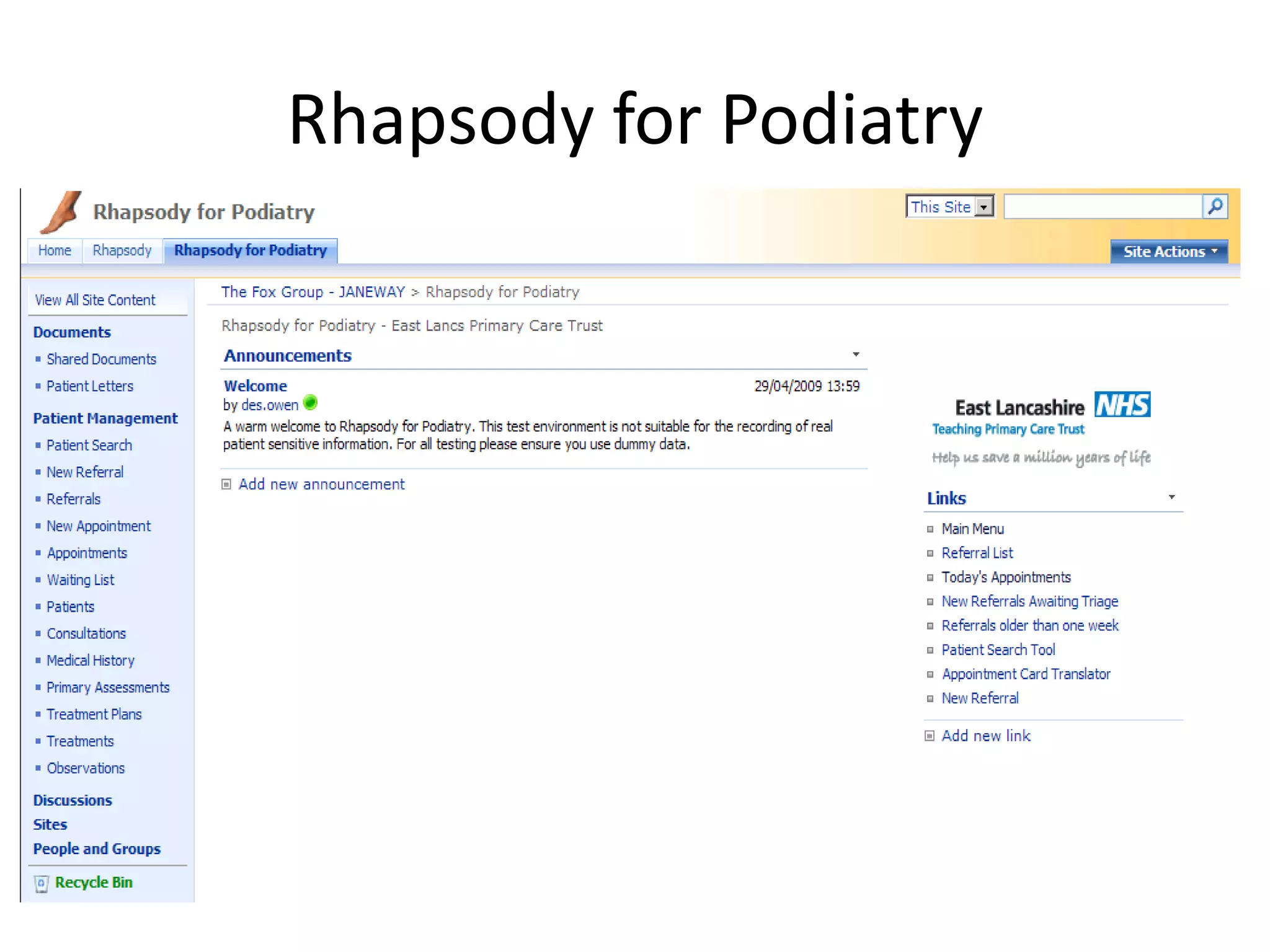 Rhapsody Overview | PPTX