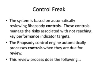 Rhapsody Overview | PPTX