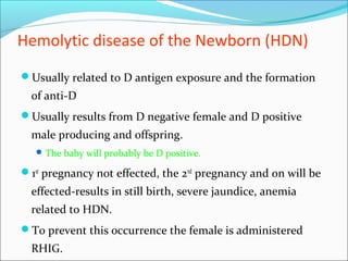 Rh blood group ss | PPT