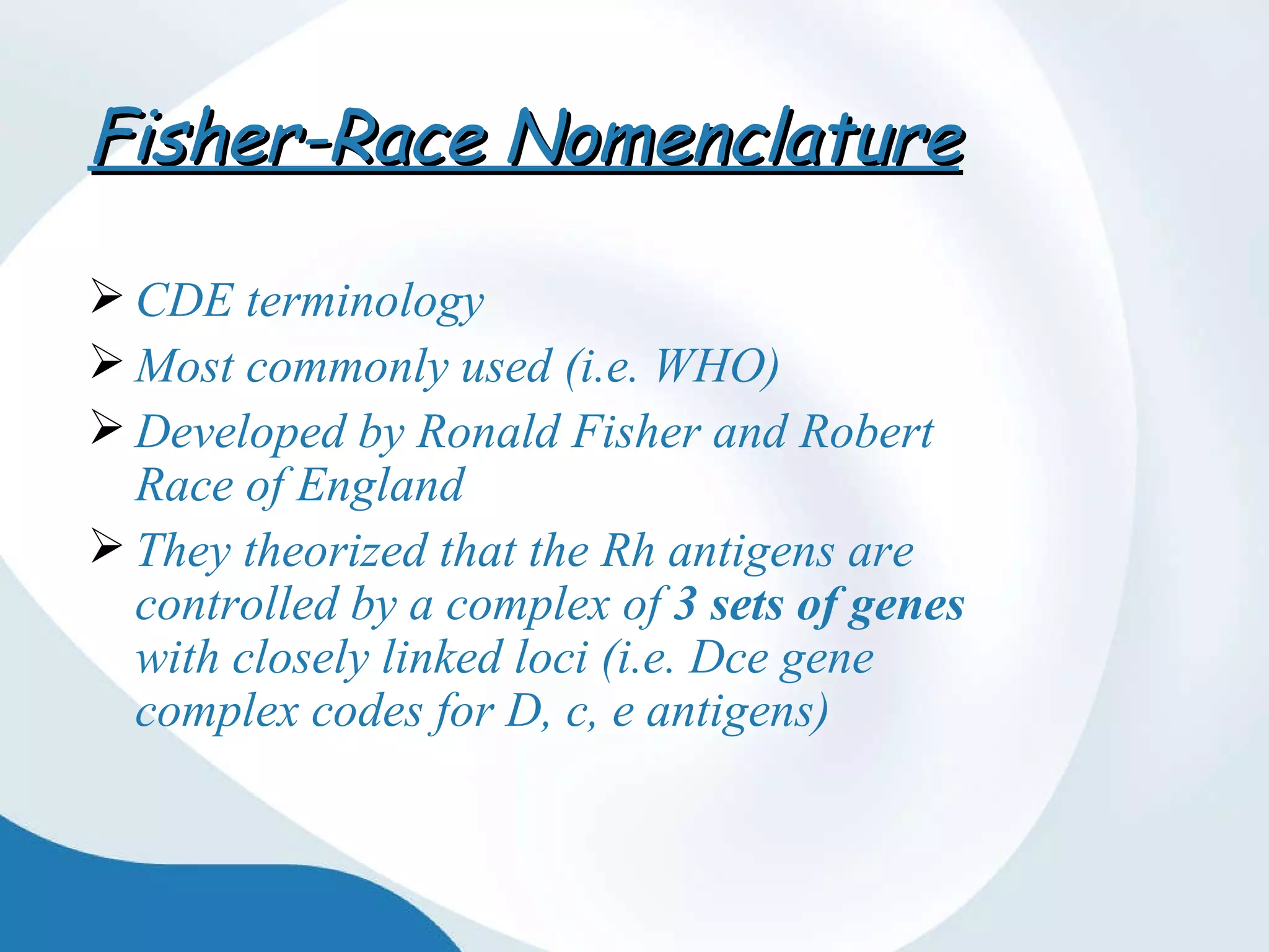 Rh Blood Group System | PPT
