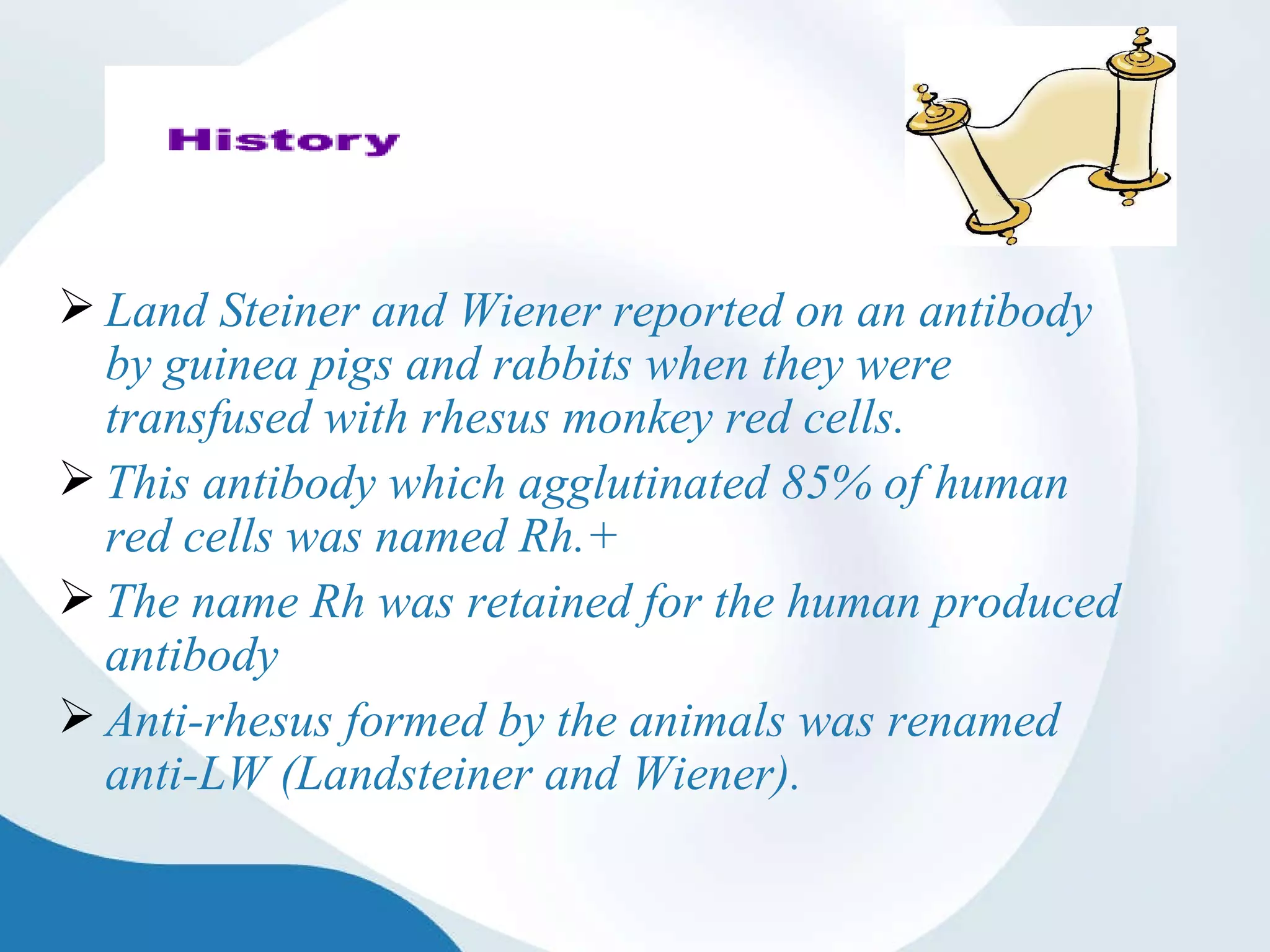 Rh Blood Group System | PPT