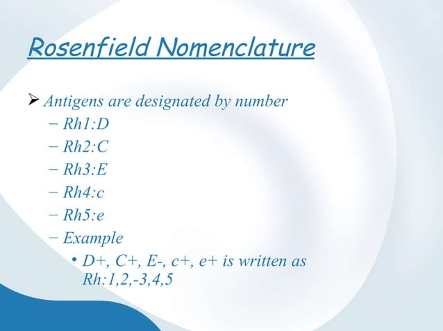 Rh Blood Group System | PPT