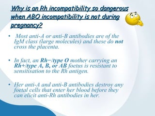 Rh Blood Group System | PPT
