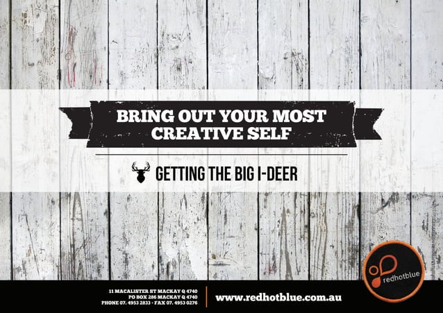 Bring out your most creative self | PPT