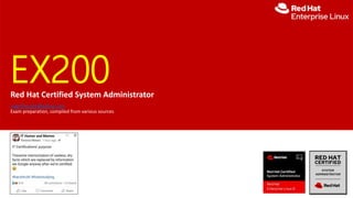 RHCSA EX200 - Summary | PPTX