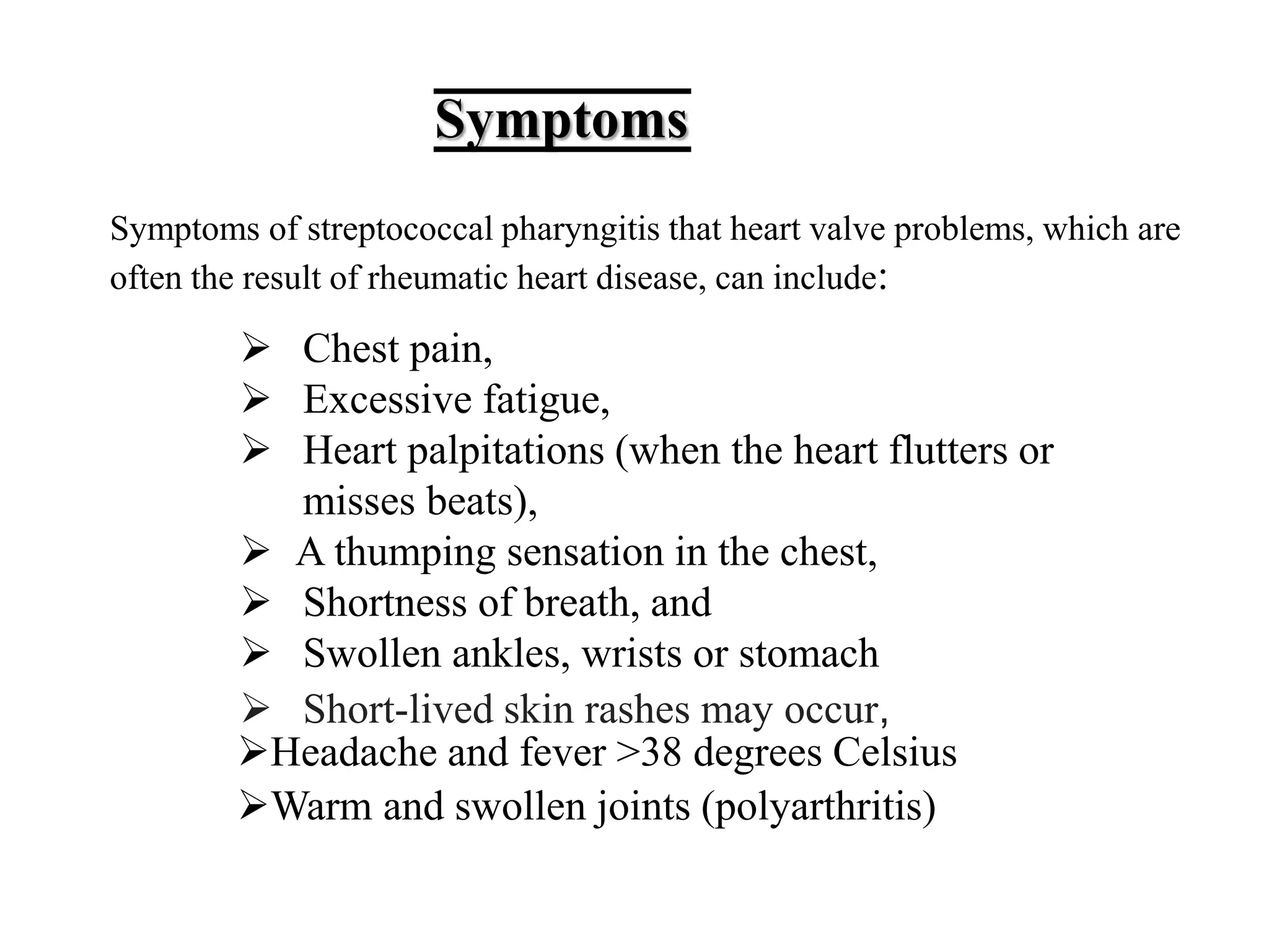 RHD(Rheumatic Heart Disease) | PPTX