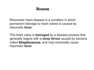 RHD(Rheumatic Heart Disease) | PPTX