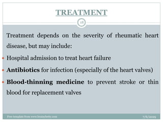 Rhd | PPTX | Heart and Cardiovascular Diseases | Diseases and Conditions