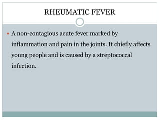 Rhd | PPTX | Heart and Cardiovascular Diseases | Diseases and Conditions