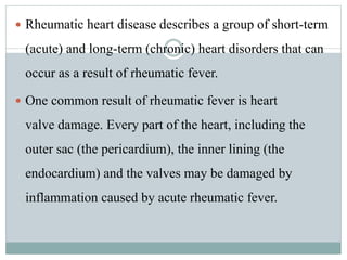 Rhd | PPTX | Heart and Cardiovascular Diseases | Diseases and Conditions