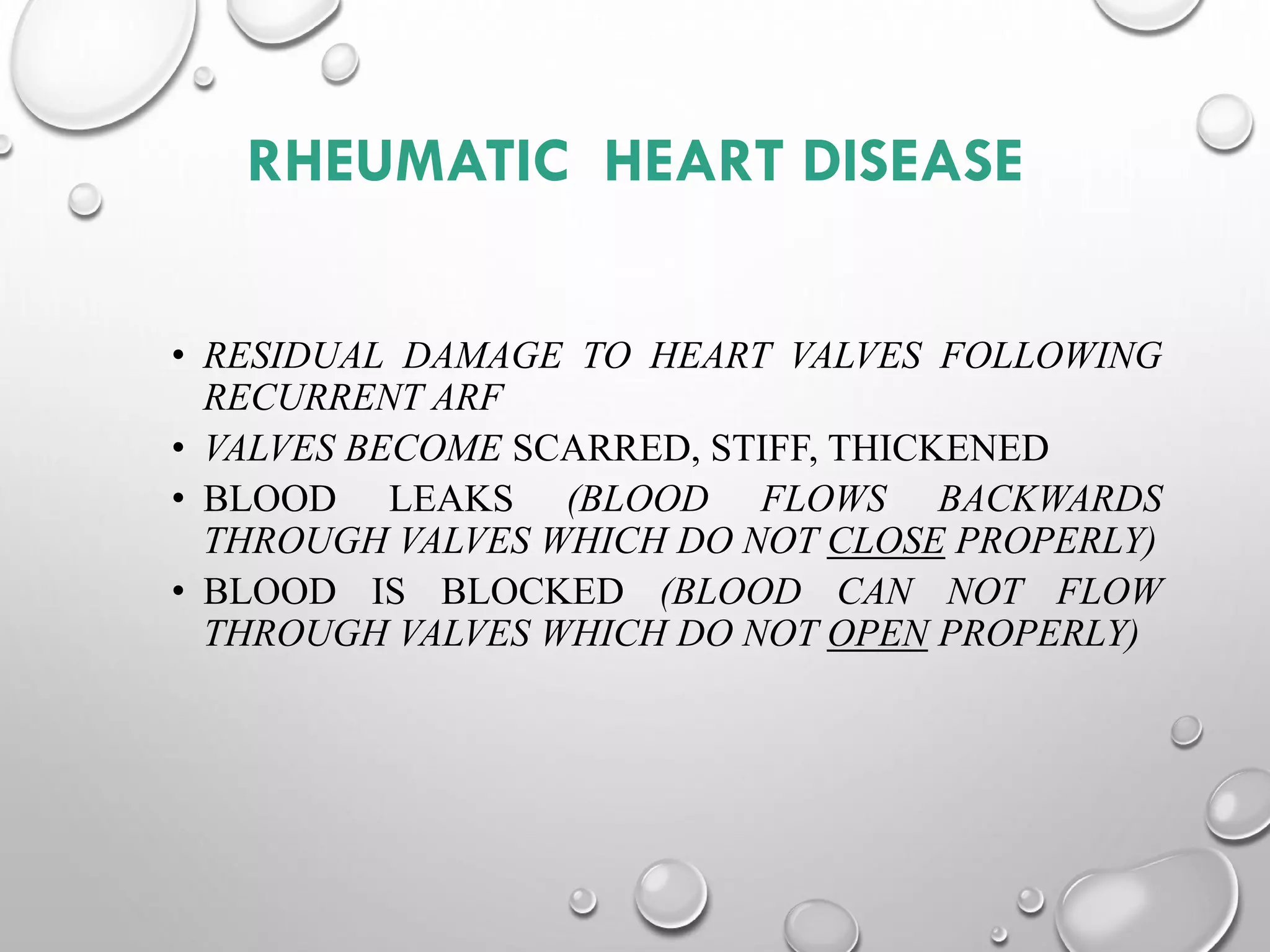 Rheumatic Heart Disease | PDF