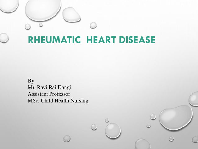 Rheumatic Heart Disease | PPT