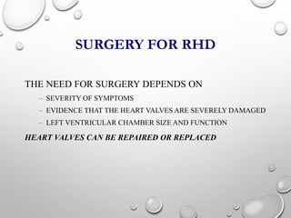 Rheumatic Heart Disease | PDF