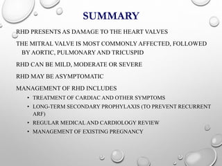 Rheumatic Heart Disease | PPT