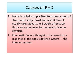 Rheumatic heart disease | PPT