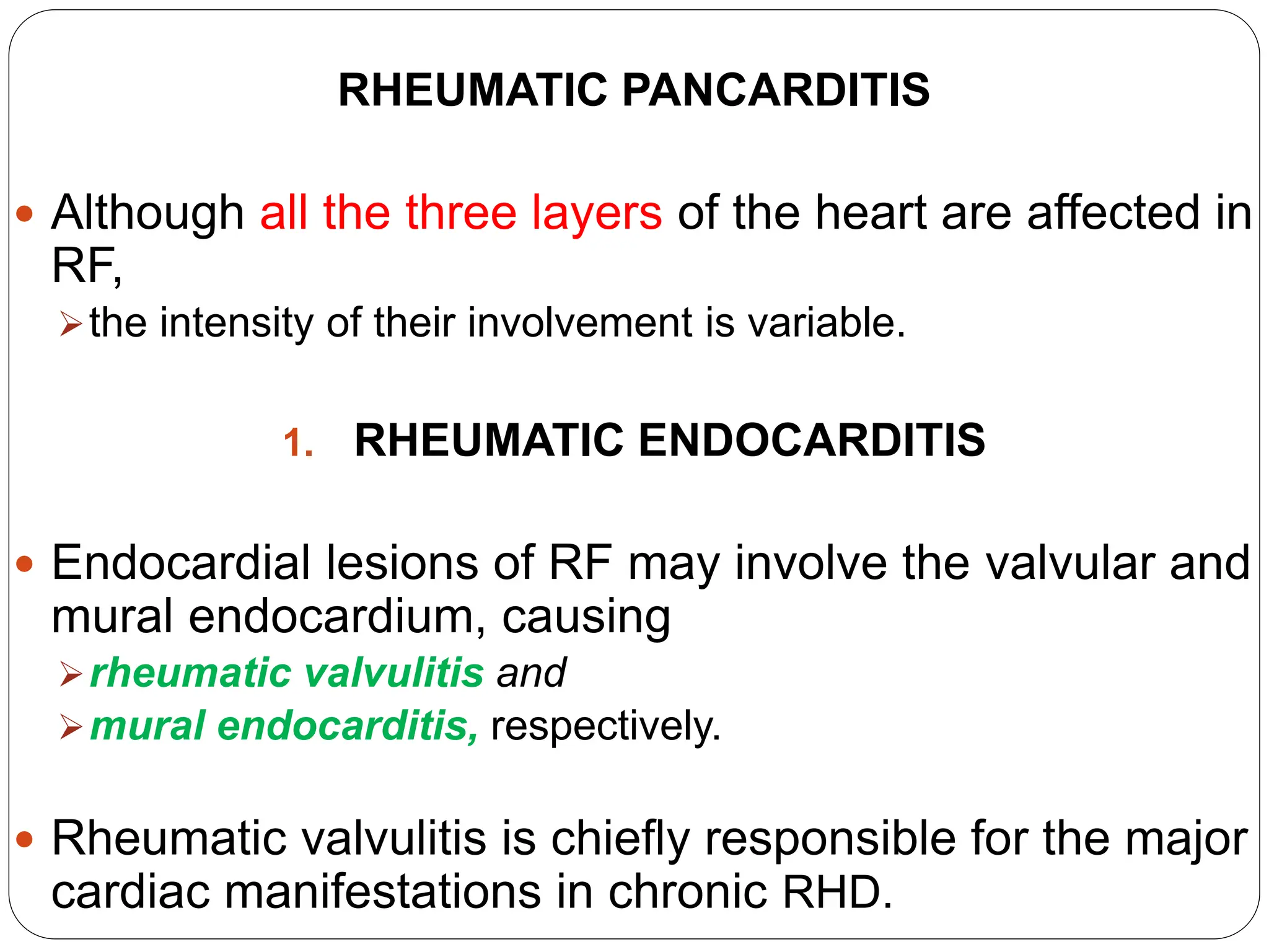 Rheumatic heart disease and their features.pptx
