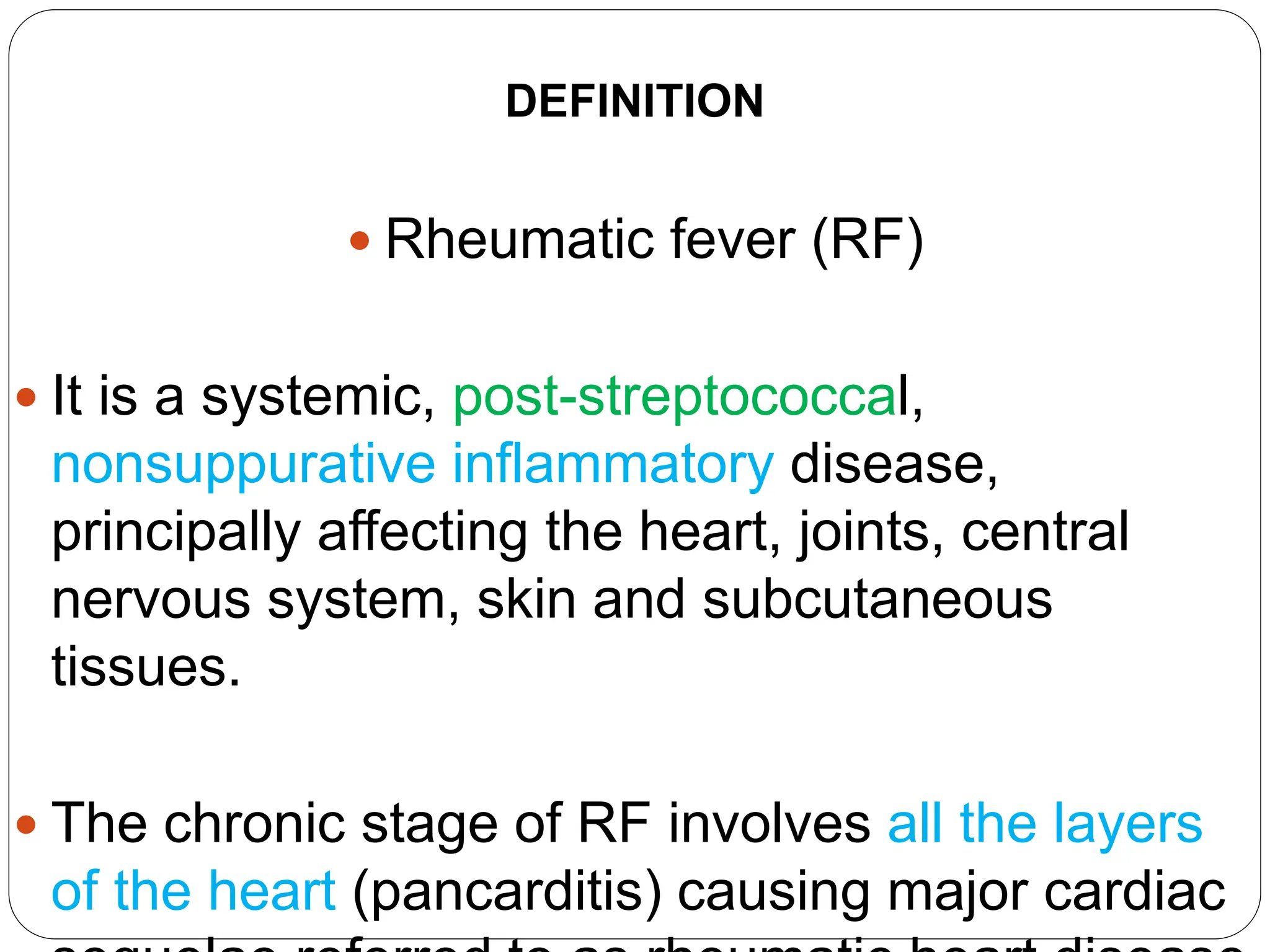 Rheumatic heart disease and their features.pptx