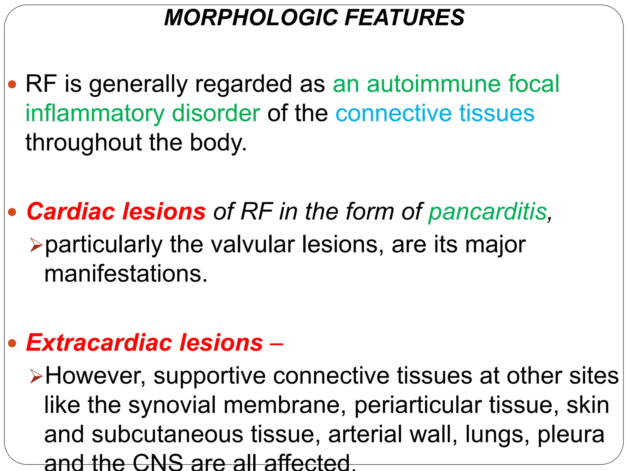 Rheumatic heart disease and their features.pptx