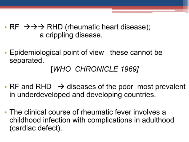 Rheumatic heart disease | PPTX | Ear, Nose and Throat Conditions ...