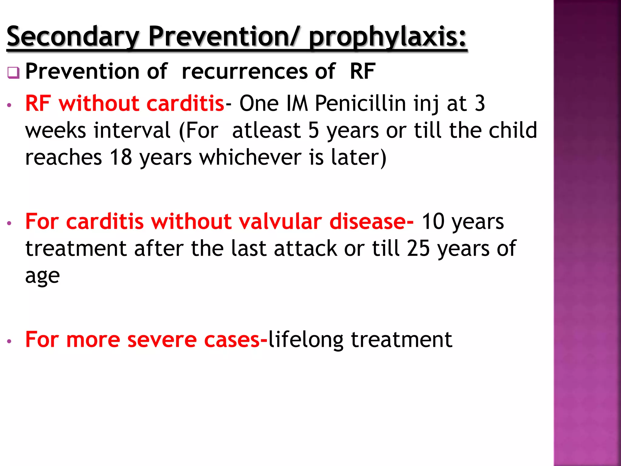 Rheumatic heart disease | PPTX