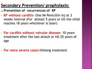 Rheumatic heart disease | PPTX