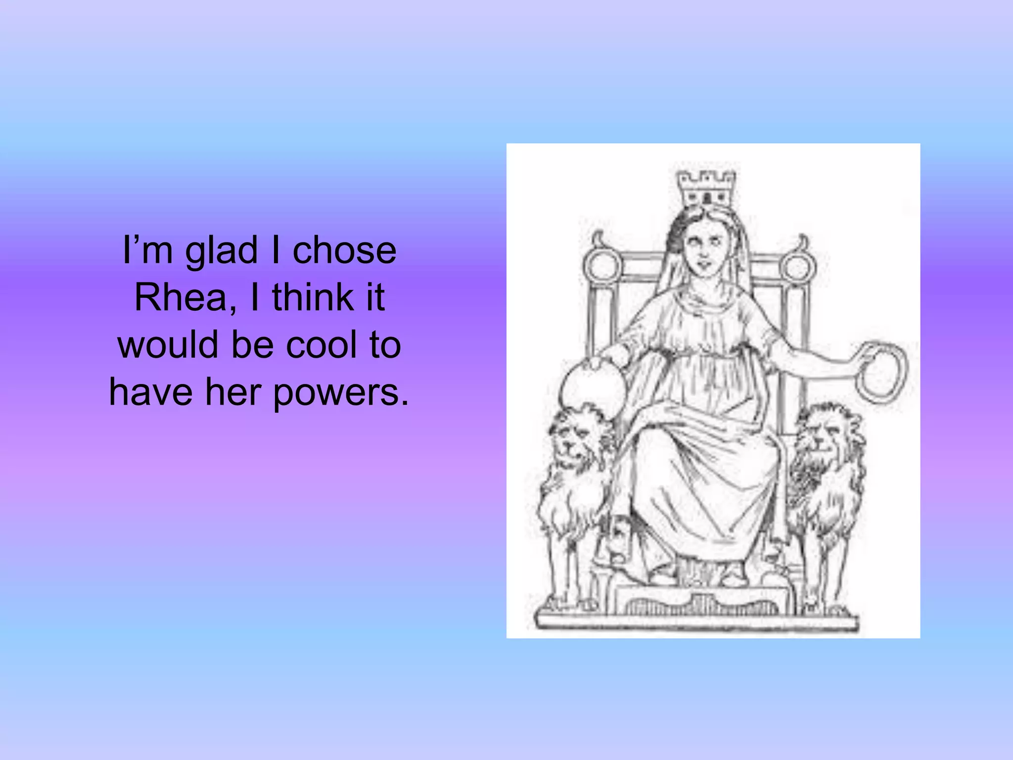Rhea ~greek goddess~ Jaclyn | PPTX | Celebrity Families | Pop Culture