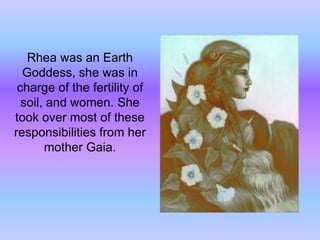 Rhea Goddess Of Fertility