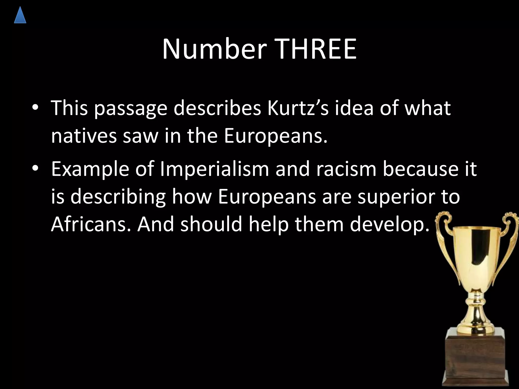 Heart of Darkness examples of Racism and Imperialism | PPT