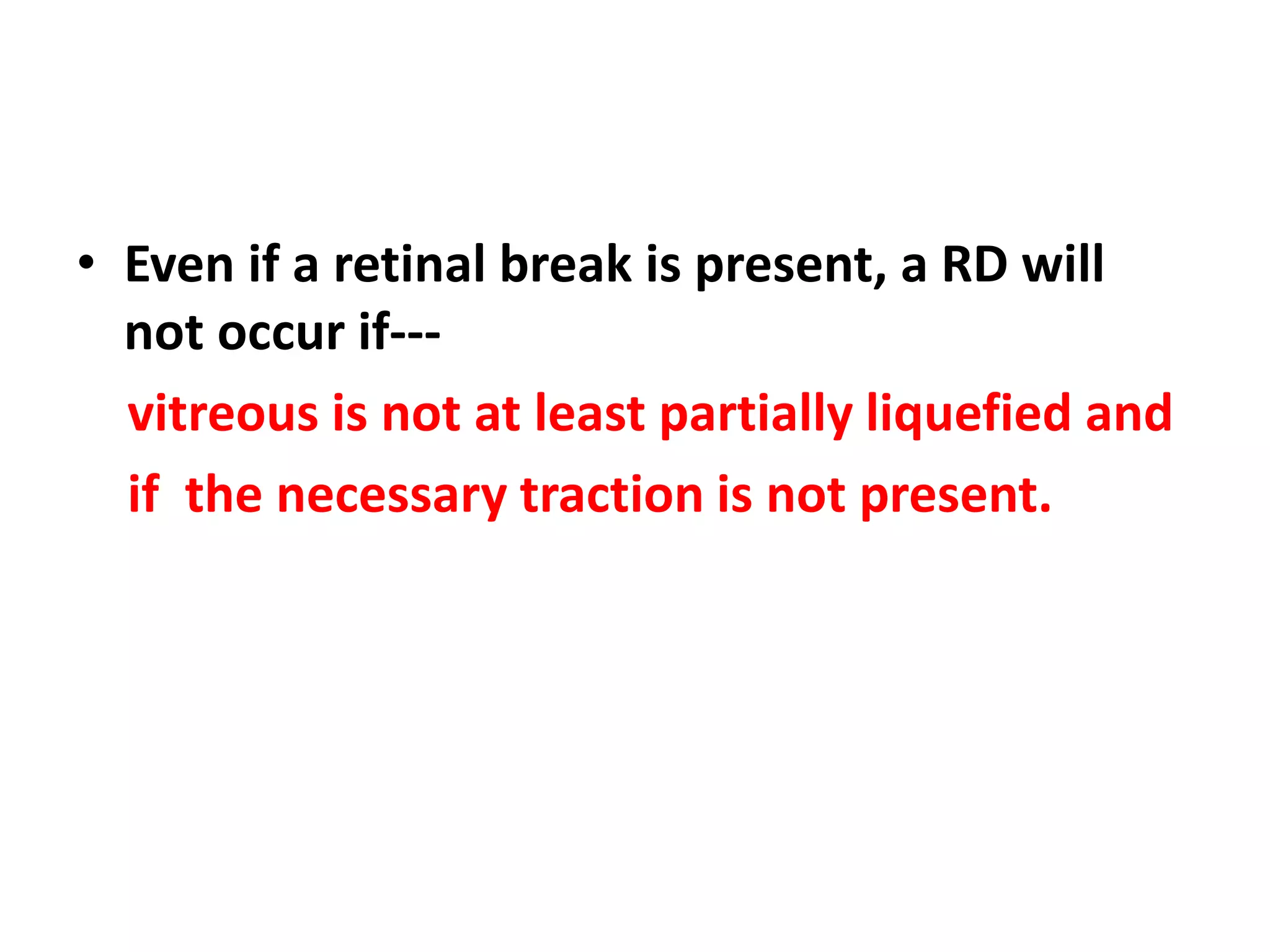 Rhegmatogenous retinal detachment (rrd) | PPTX