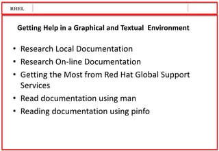 Red Hat System Administration | PPTX