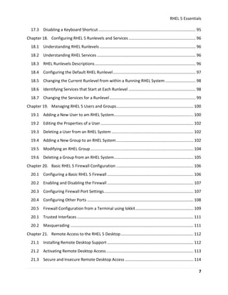 Rhel5 essentials preview | PDF | Operating Systems | Computer Software and Applications