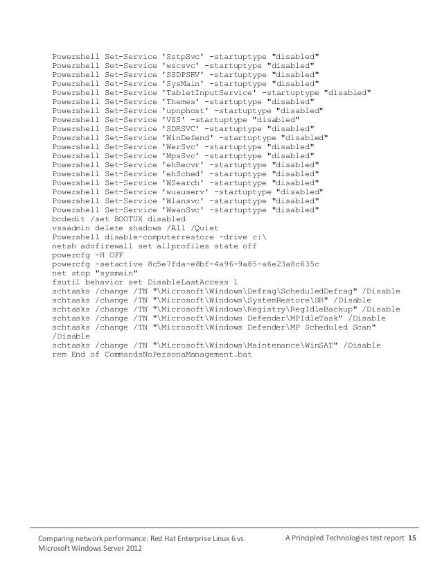 Comparing network performance: Red Hat Enterprise Linux 6 vs. Microso…