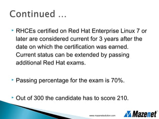 Red Hat Enterprise Linux 7 | PPT