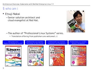 Architecture Overview: Kubernetes with Red Hat Enterprise Linux 7.1 | PPT