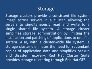 Rhel cluster basics 1 | PPT