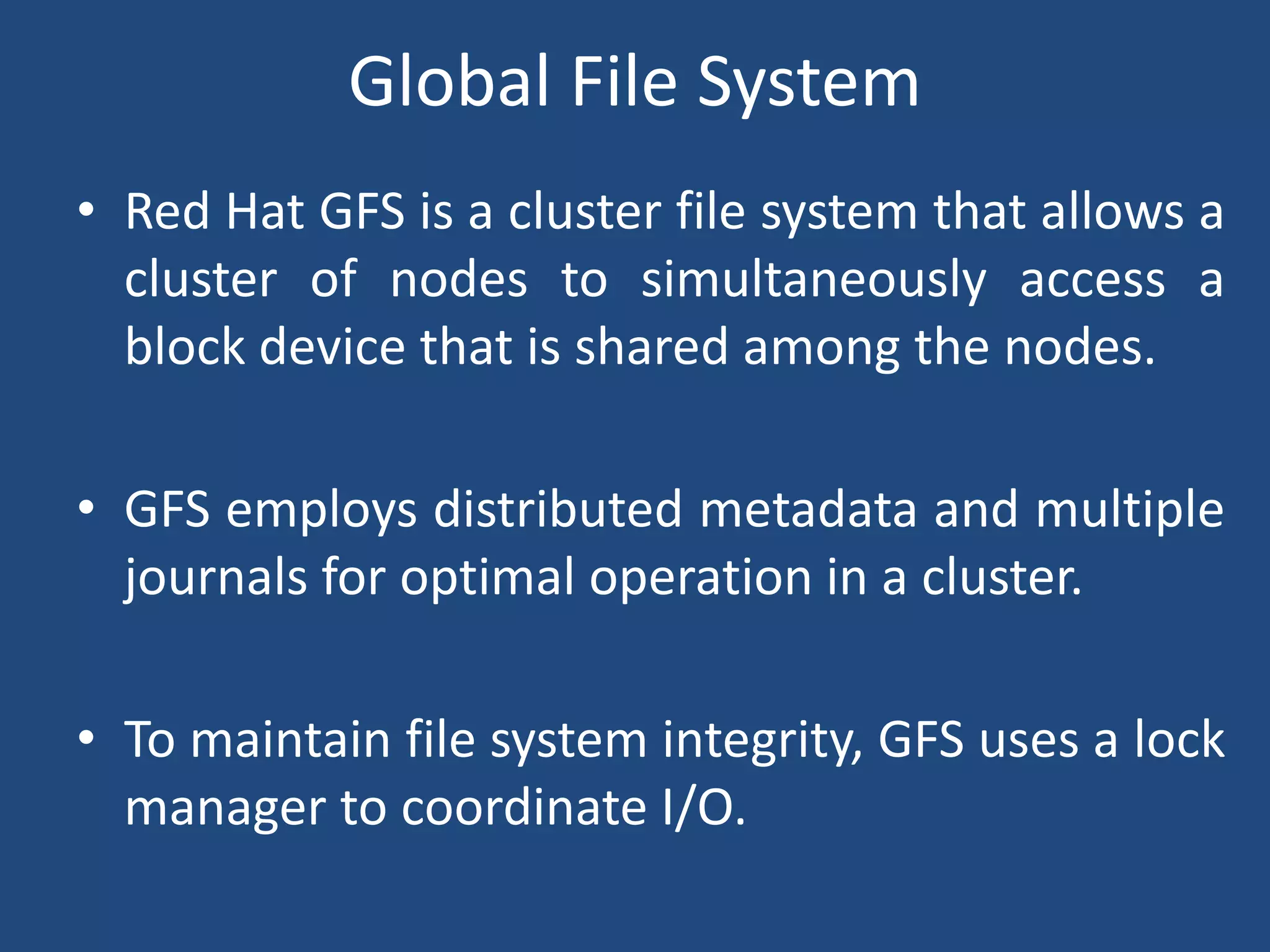 Rhel cluster basics 2 | PPTX