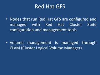 Rhel cluster basics 2 | PPTX | Operating Systems | Computer Software and Applications