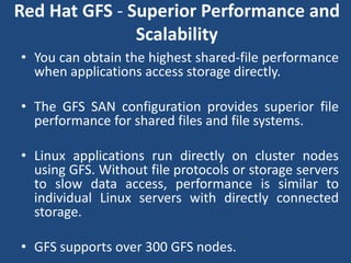 Rhel cluster basics 2 | PPTX | Operating Systems | Computer Software and Applications