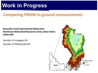 Rhem coupled with cligen | PPTX